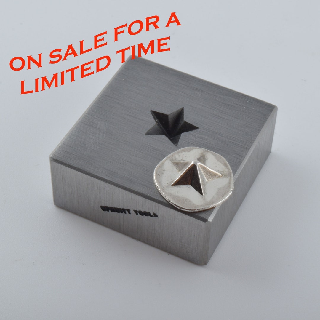 Mini Impression Plate star T165, Hydraulic Press, Jeweler, Hollow Form ...