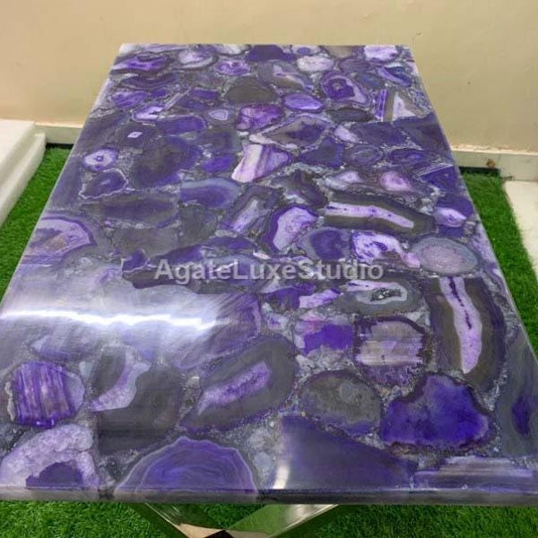 Agate Table Top - Etsy