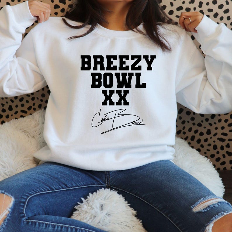 Chris Brown Breezy Bowl XX Tour Svg Png,chris Brown T-shirt Design ...