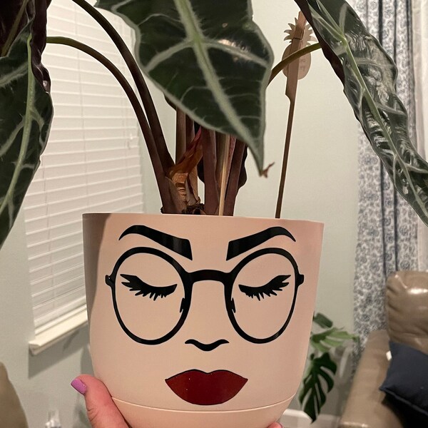 Face Planter Pot - Etsy
