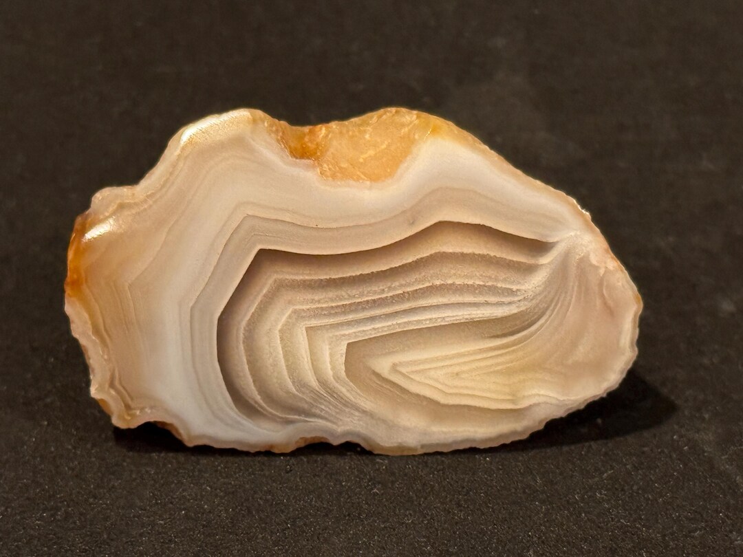 Calandria Agate Nodule, Cut & Polished Parallax Banding - Etsy