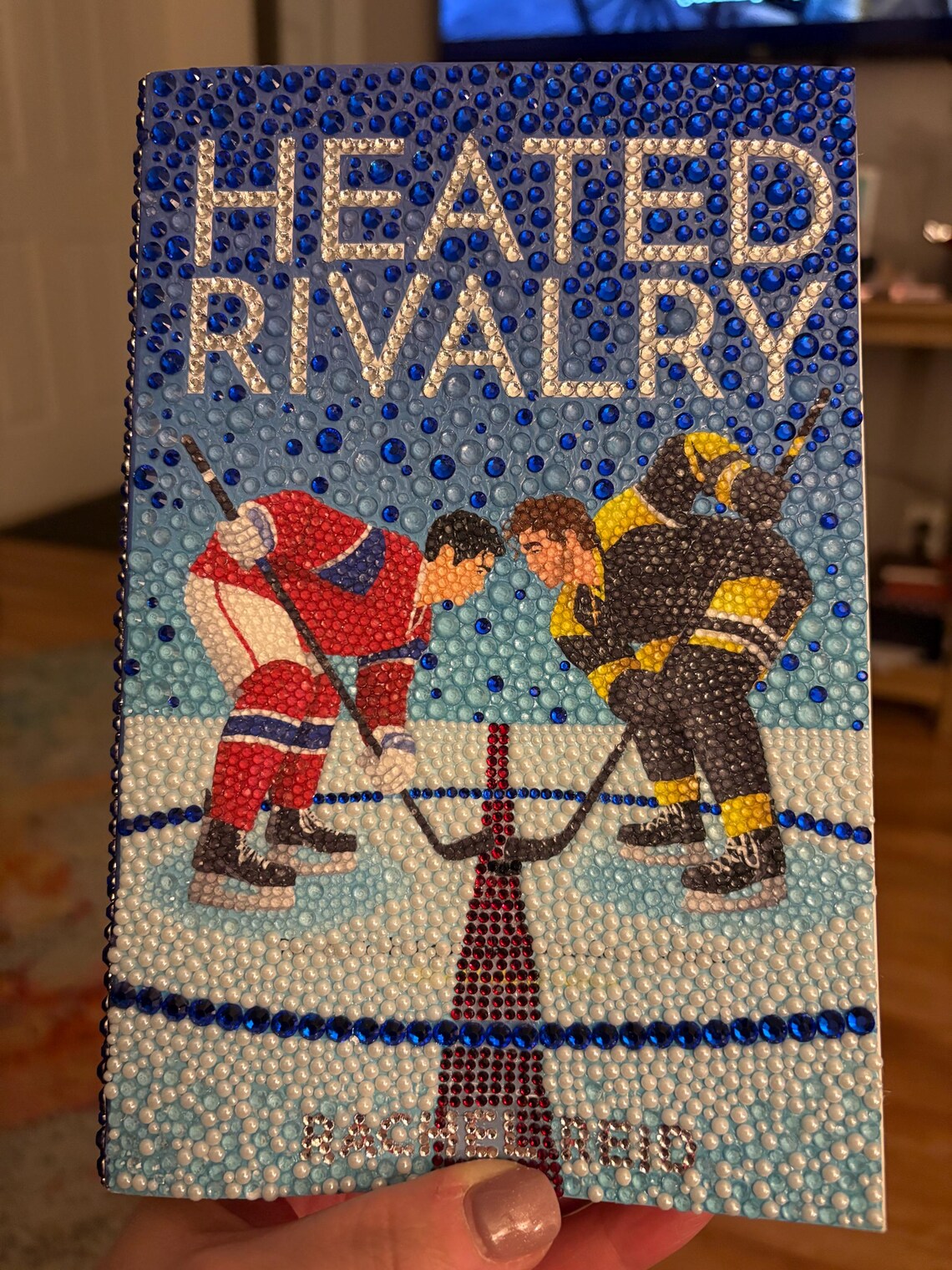 Paper Back Bedazzled Heated Rivalry (cover and Spine Finish) - Etsy