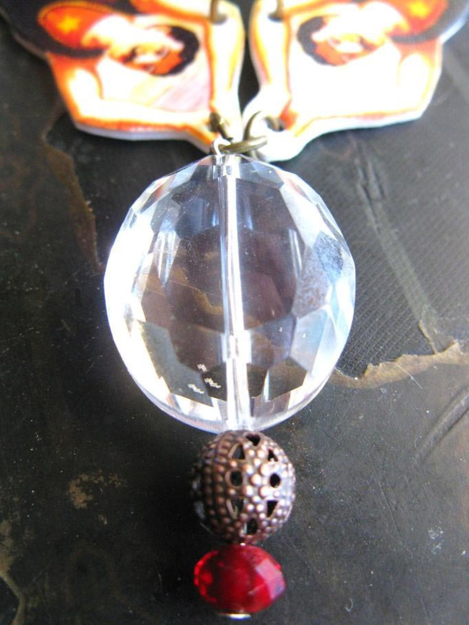 Vintage Inspired Circus Image Necklace Carnival Divers | Etsy