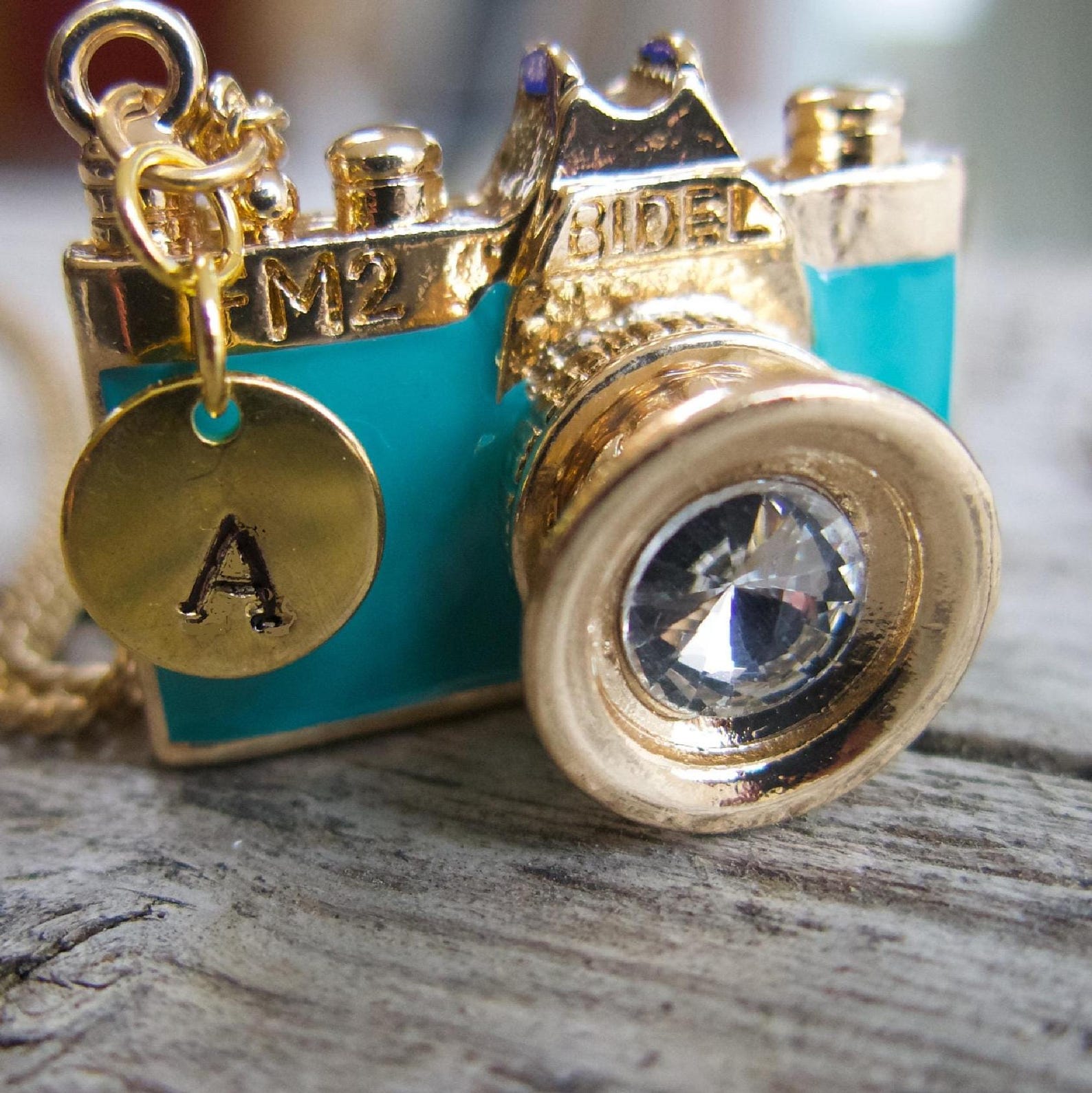 Miniature Camera Necklace, Photographer, Gift for Dad, Personalized ...