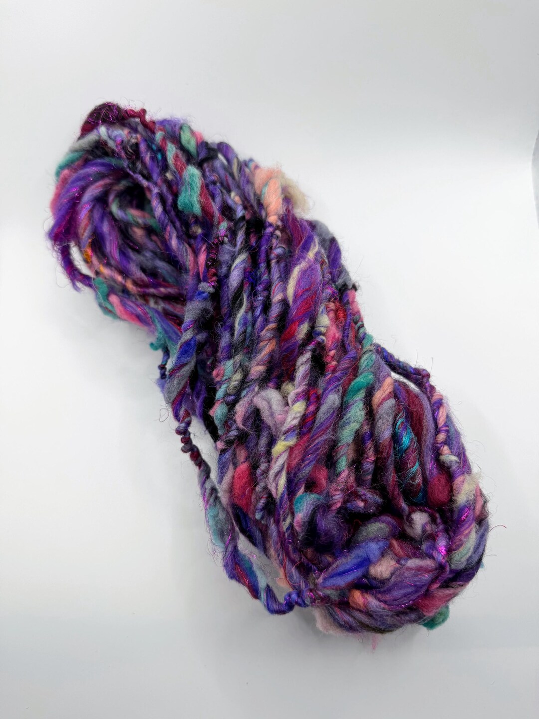 Purple Rain Art Yarn - Etsy