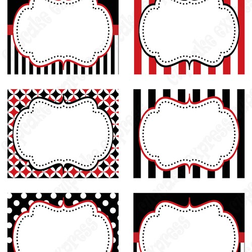 Chevron Digital Paper Black and White Digital Paper Polka Dots | Etsy