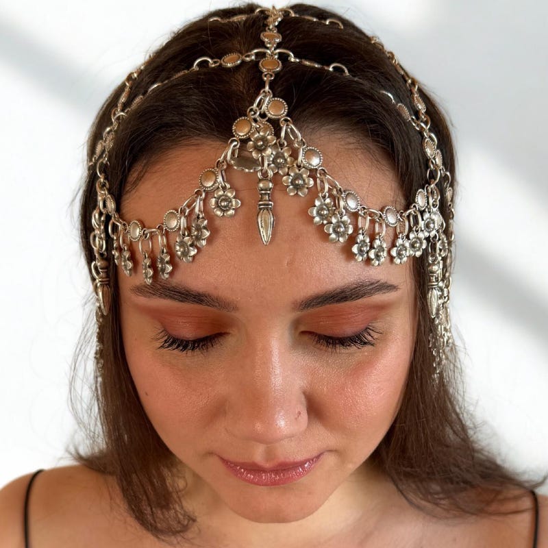 Chainmail Headdress - Etsy