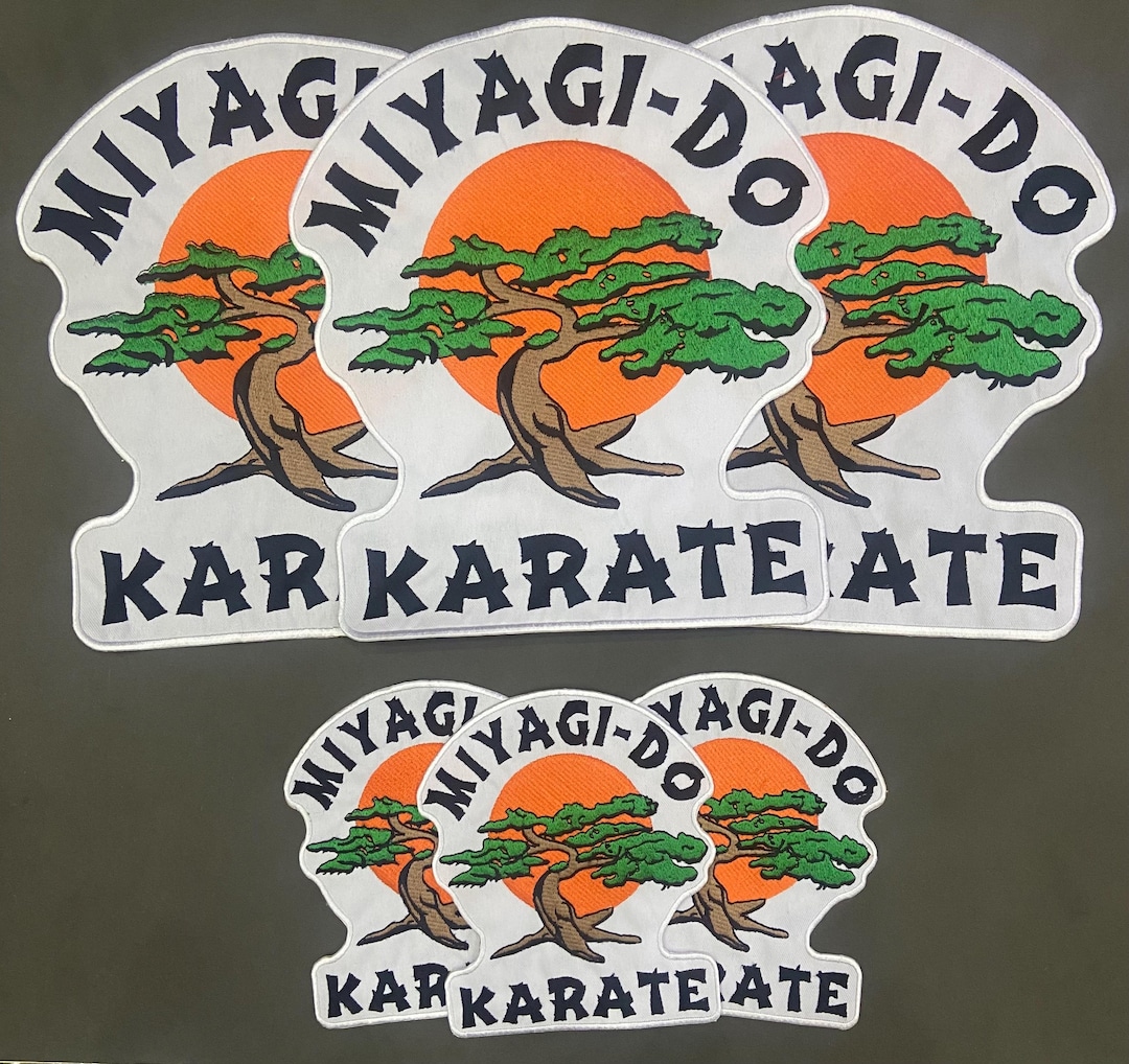 Miyagi-do Bonsai Tree Patch: Karate Kid Embroidered Iron-on - Etsy