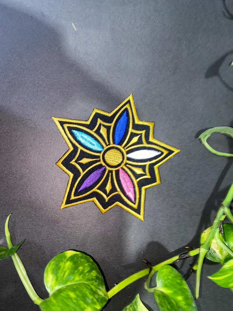 Rumi Star Embroidered Patch - Kpop Demon Hunters Cosplay - Etsy