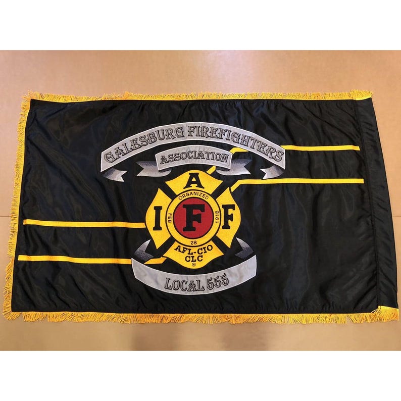 Personalized Embroidered Flag: Custom Lodge Banner, Wall Hanging, or ...