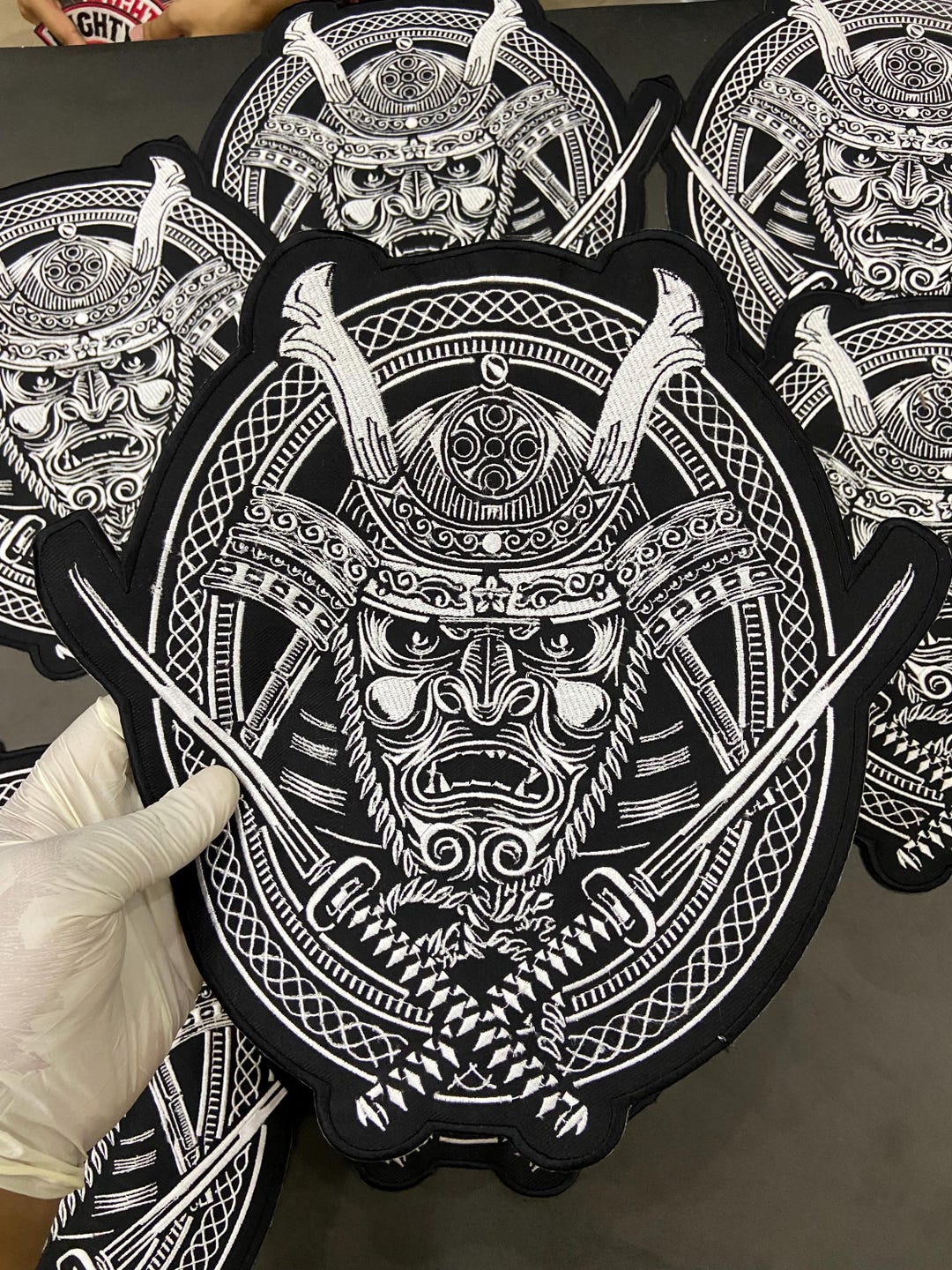 Samurai Odin Sons of Vikings Embroidery Patch: Iron on Cosplay - Etsy