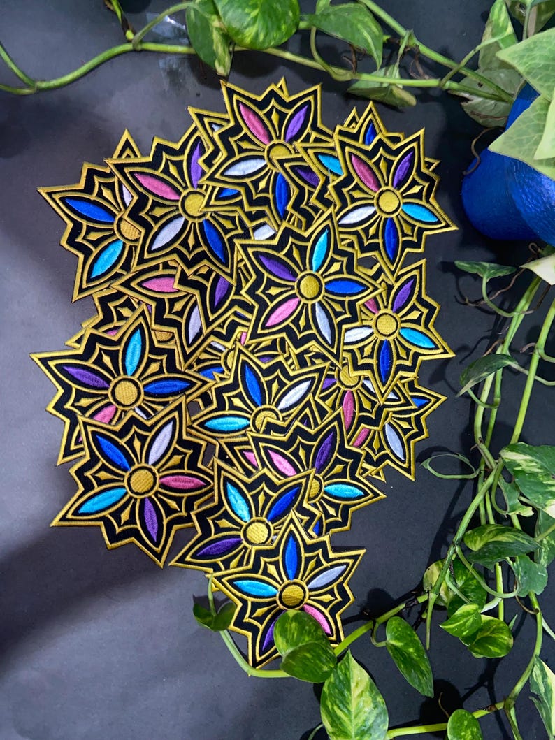 Rumi Star Embroidered Patch - Kpop Demon Hunters Cosplay - Etsy