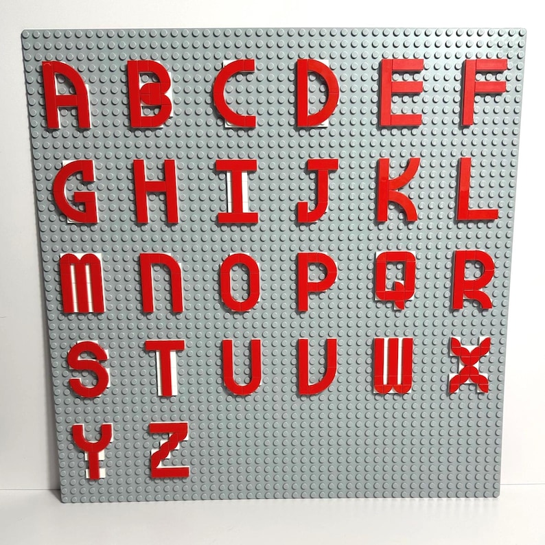 Magenta Lego Name Plate | Custom Desk or Wall Decor - Etsy