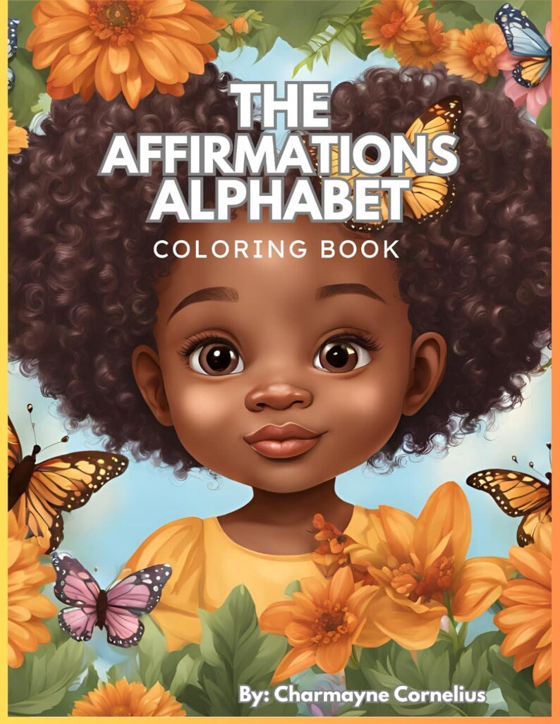 Affirmations Coloring Book for Melanated Boys & Girls - Etsy