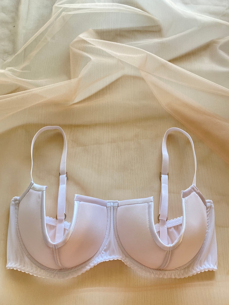 The Open Nipple Padded Cup Mesh Underwired Bra MADE TO ORDER - Etsy