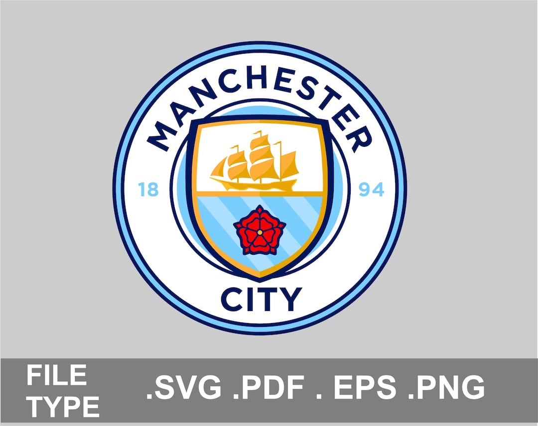 Manchester City FC New Logo Vector (4 Types): Svg, Png, Eps, Pdf ...