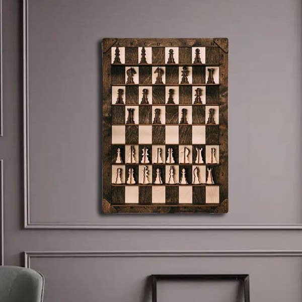 Engraved Chess Board - Etsy