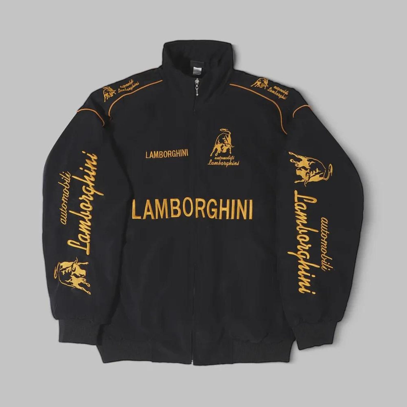 Vintage Lamborghini F1 Racing Jacket Embroidered With Free (gift ...