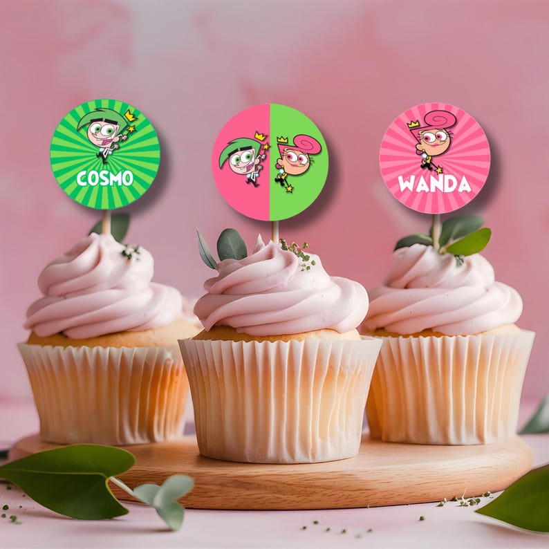 Fairly Odd Parents Gender Reveal Invitation Template - Etsy
