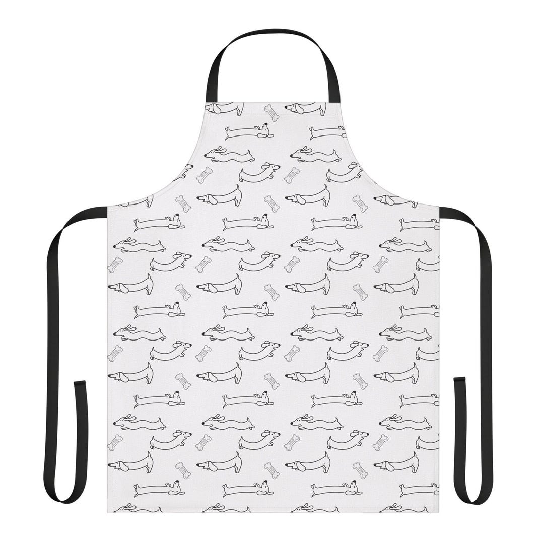 Dachshund Pattern Apron | Wiener Dog Lover Gift - Etsy