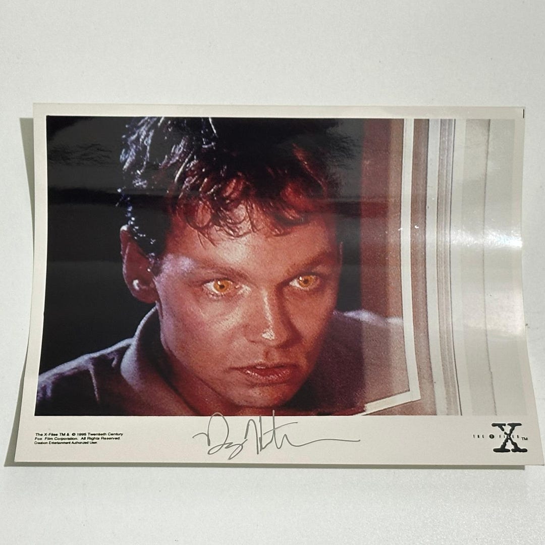 The X Files "pusher" Episode 1015 Autographed Photo Print 8"x10" - Etsy