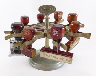 Rubber stamp rack | Etsy