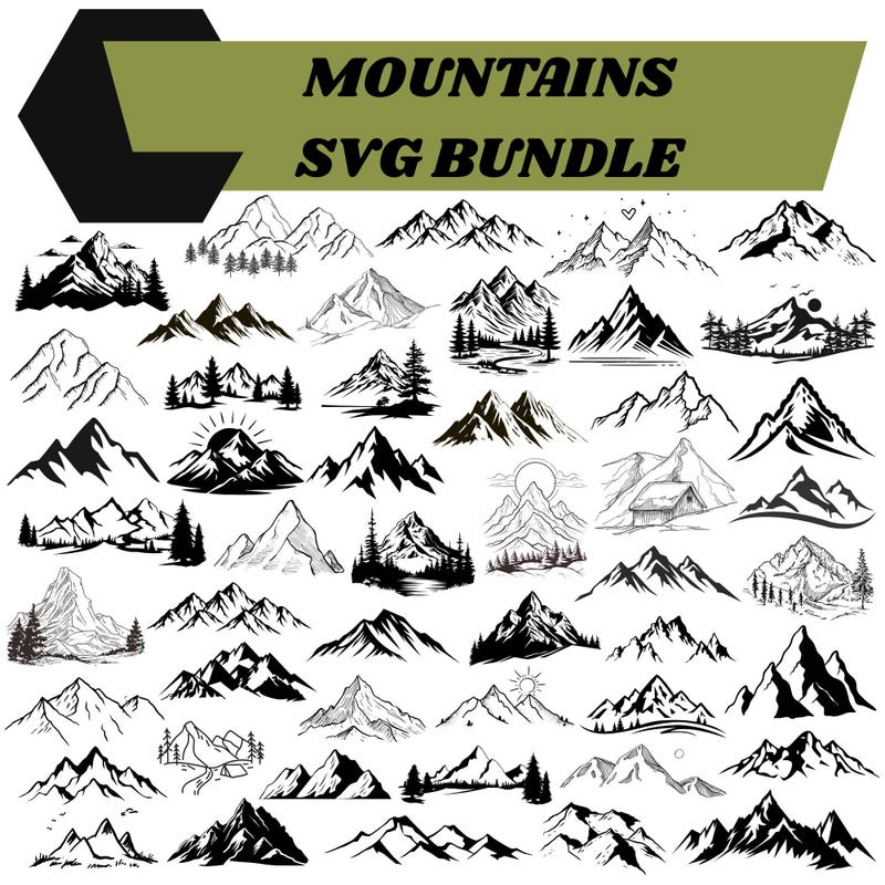 Logos With Mountain - Etsy