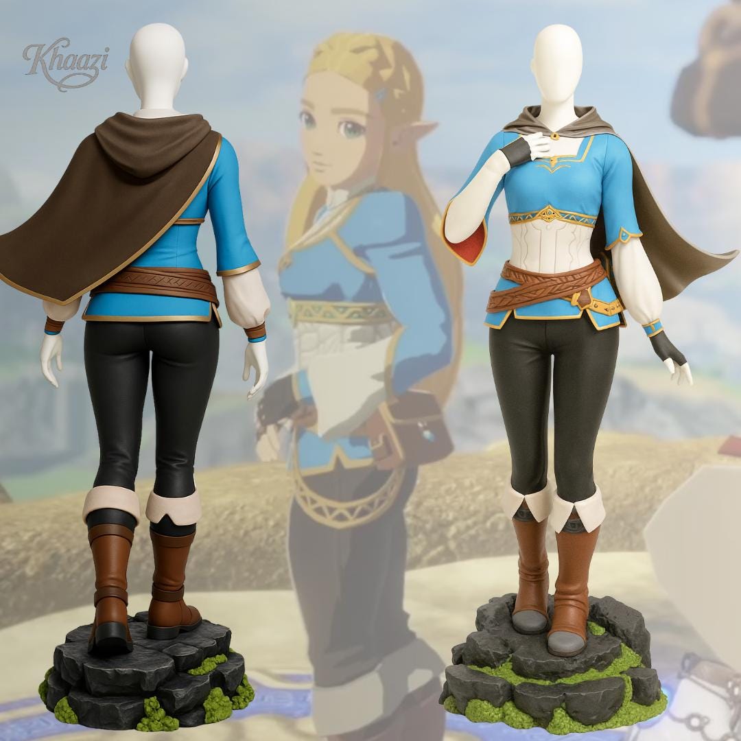 Zelda BOTW Adventurer Cosplay Outfit - Etsy Australia