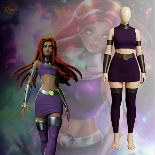 Starfire Cosplay - Etsy