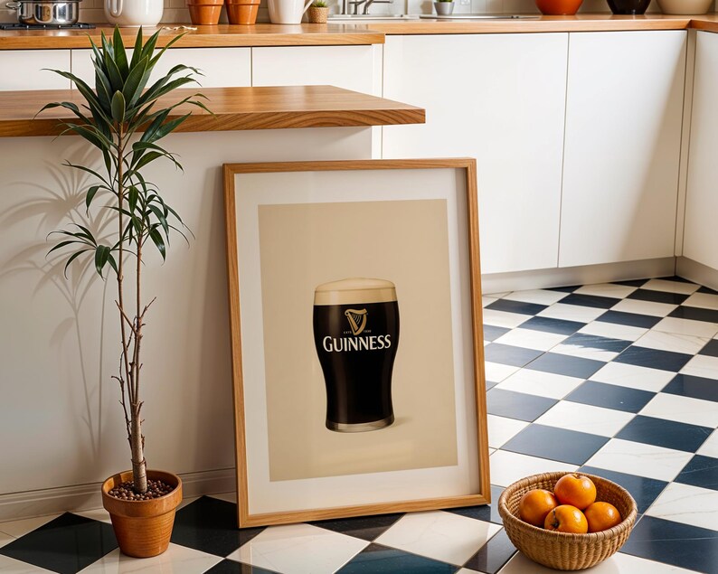 Guinness Poster | Guinness Wall Art | Beer Wall Art | Guinness Print ...