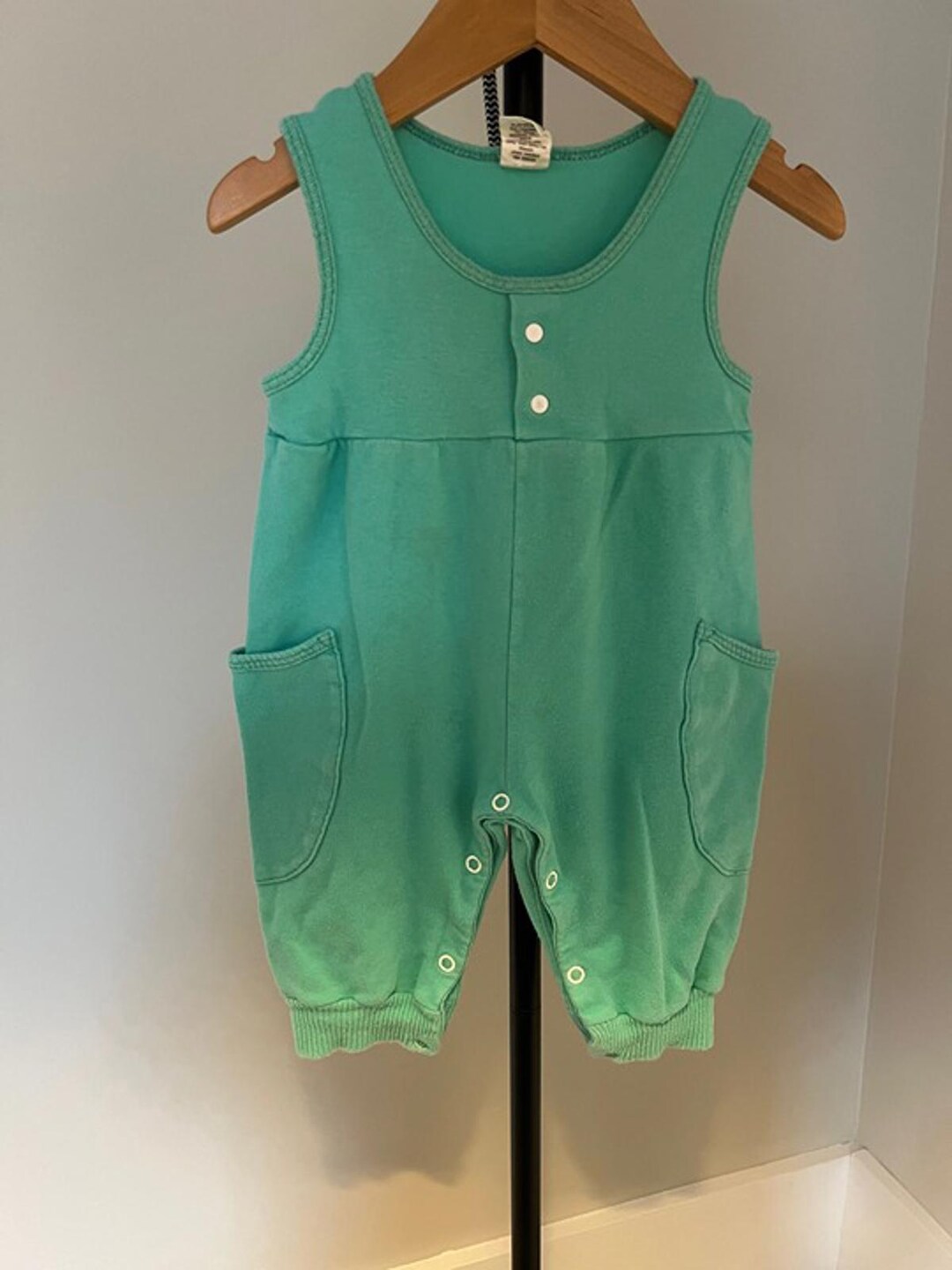 Vintage Soupcon Teal Overalls - Etsy