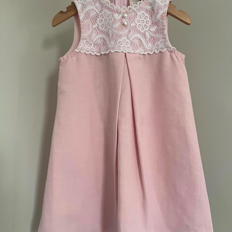 Vintage Pink Shift Dress - Etsy