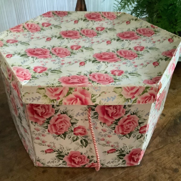 Decorative Hat Box - Etsy