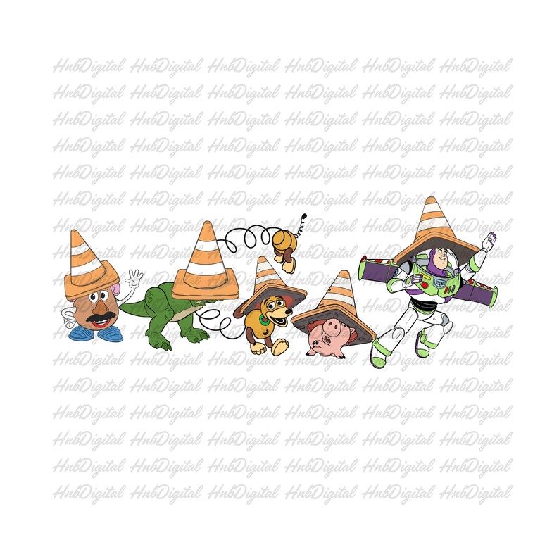 Toy Story Traffic Cone PNG, Buzz Lightyear and Friends Clipart, Pixar ...