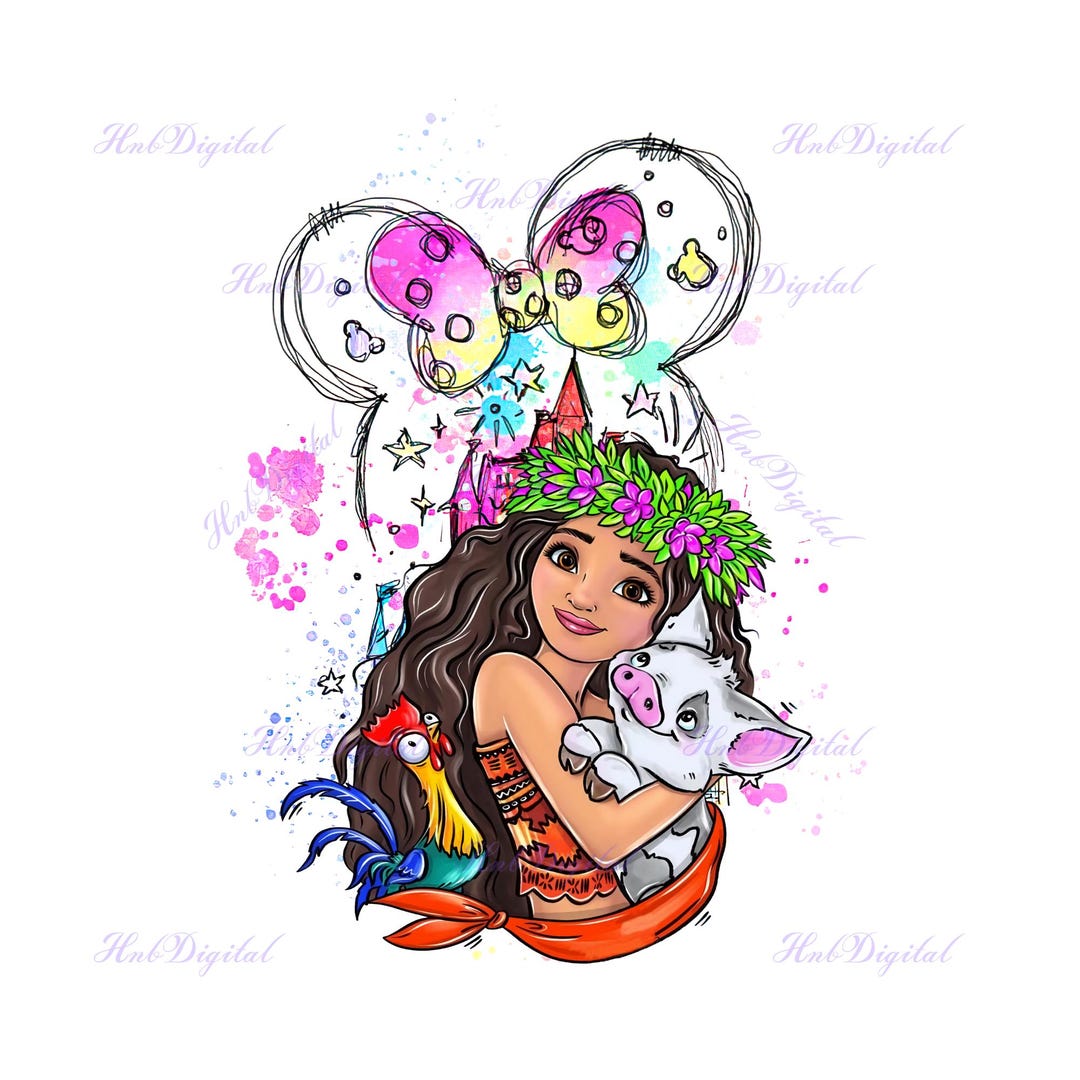Disney Moana Png, Moana Castle Png, Moana Bow Clipart Png, Disney ...
