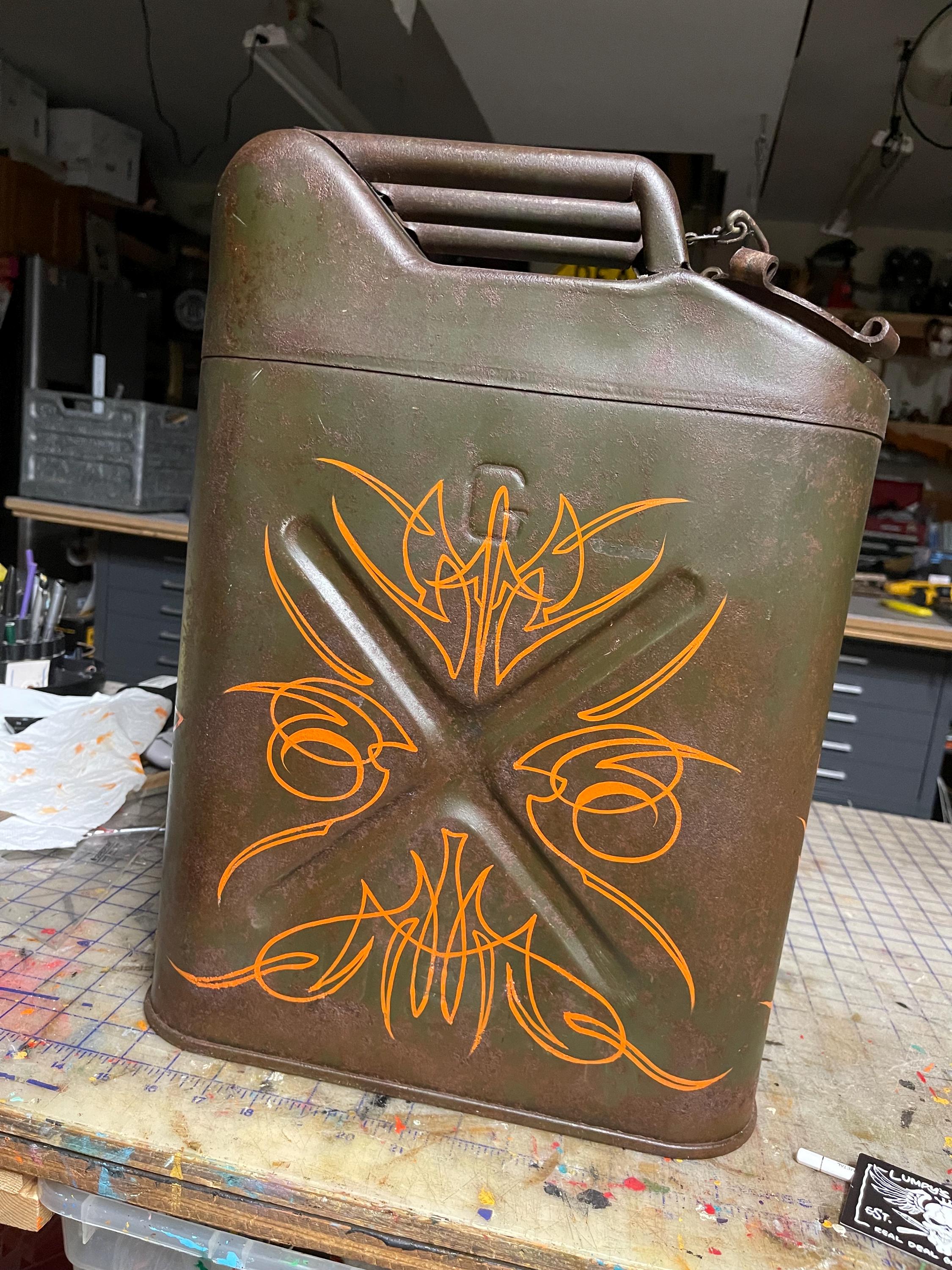 Hand Painted Garage Art 