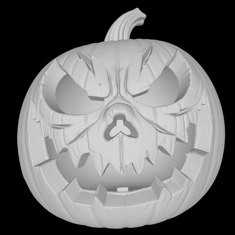 Halloween Pumpkin – STL 3D Model for Printing - Etsy