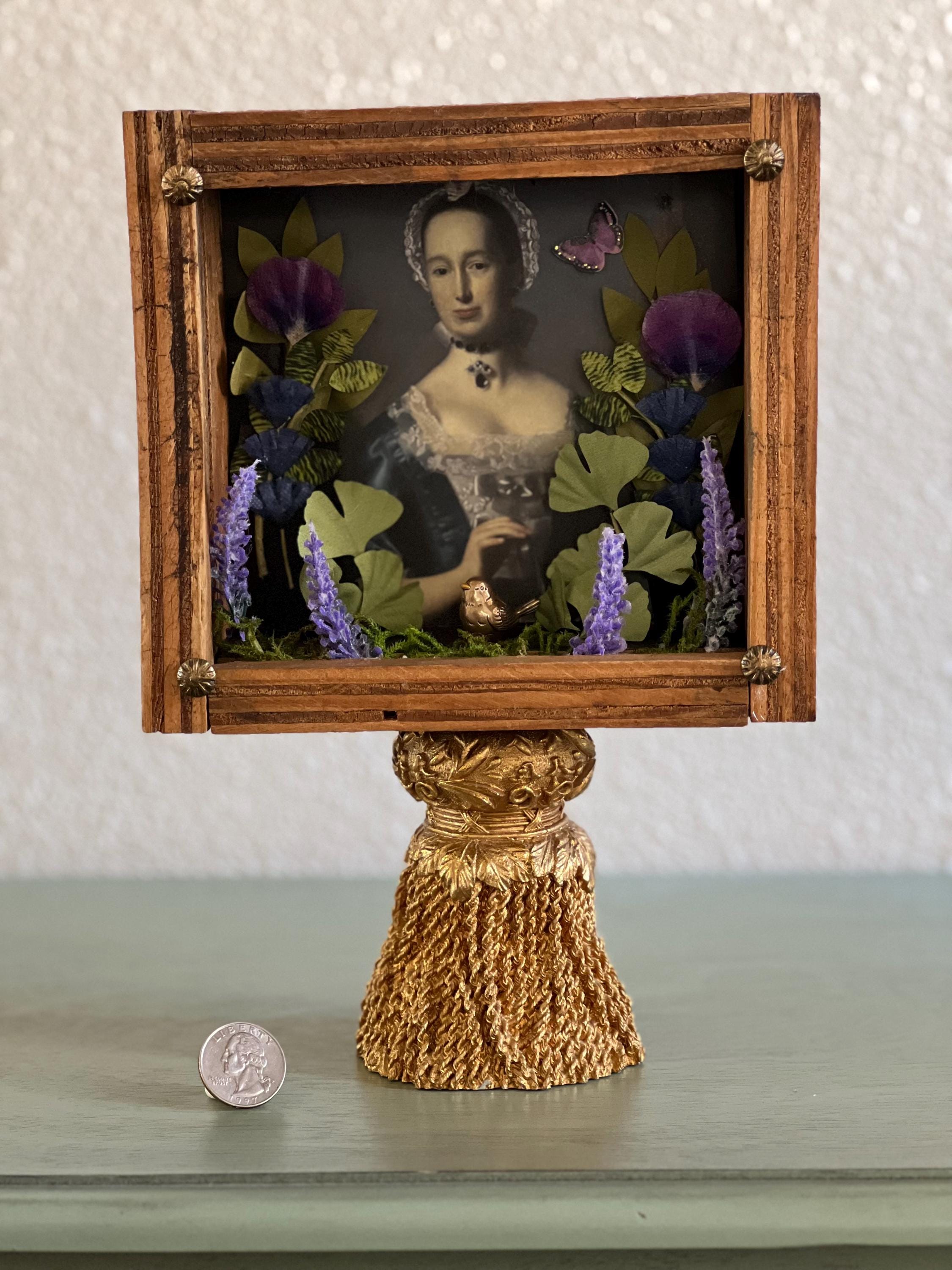 Anne in the Midnight Garden - Box Assemblage - Etsy