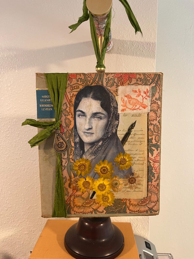 Book Cover Collage - Letters From Turkey - Etsy