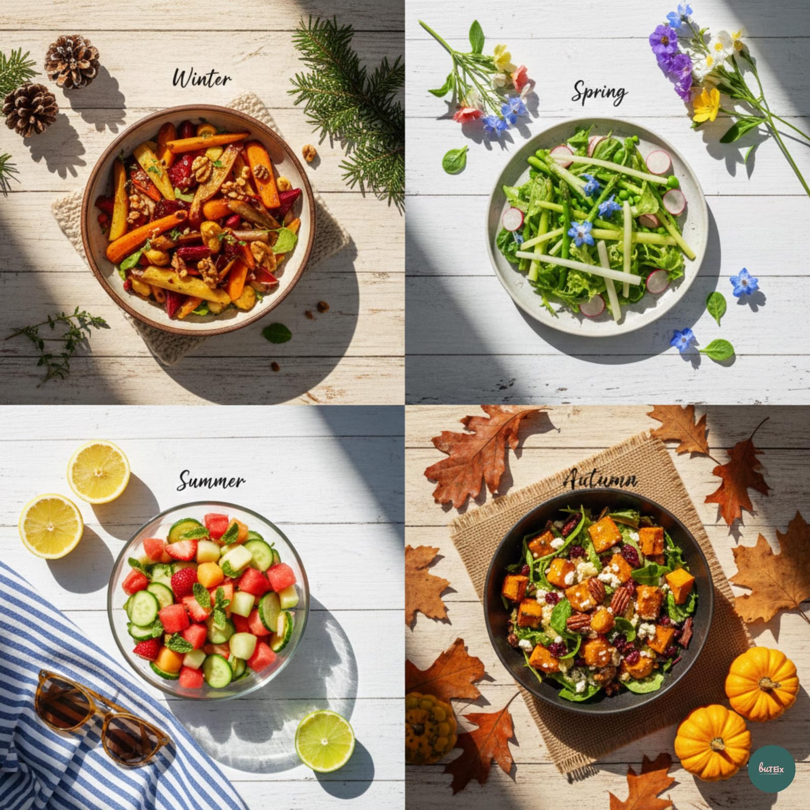 365 Salad Recipes Ebook | Seasonal Meal Prep, Clean Eating (PDF ...