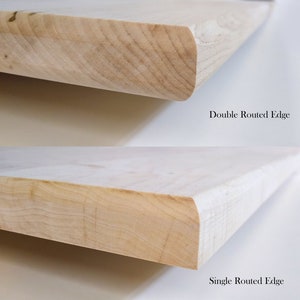 ADD-ON Routed Edge for Table Tops. Separate Purchase Required. - Etsy