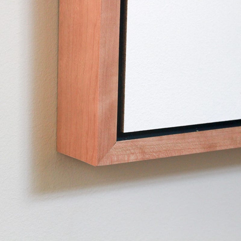 Wood Floating Frame - Etsy