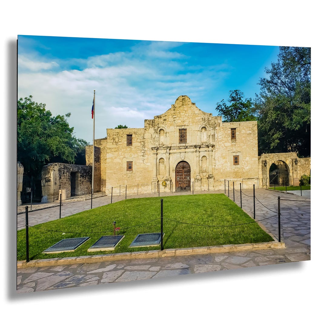 The Alamo San Antonio Texas Photo, Historic Landmark Wall Art, Alamo ...