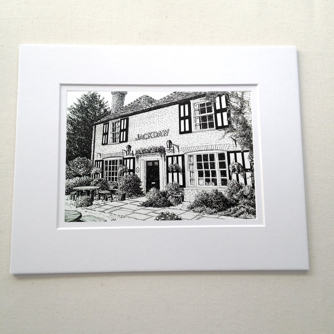 English Pub Art,british Pub Art,black and White Pub Art,english Scenes ...