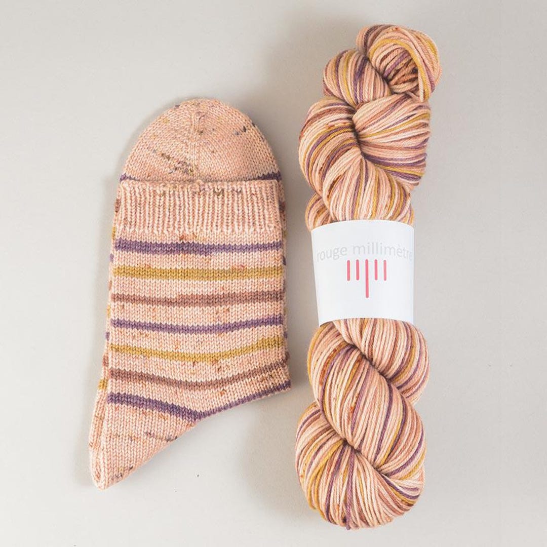 Self-striping Wool, Finally Autumn, Yarns Hand-dyed in France ...