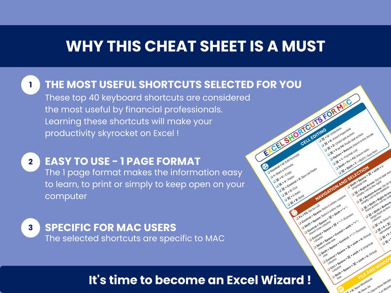 Printable Excel Shortcuts Cheat Sheet PDF Printable Printable Excel ...