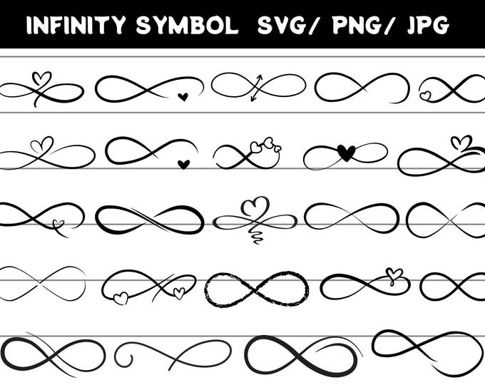Infinity Svg, Infinity Love Svg Bundle, Forever Infinity Svg, Infinity ...