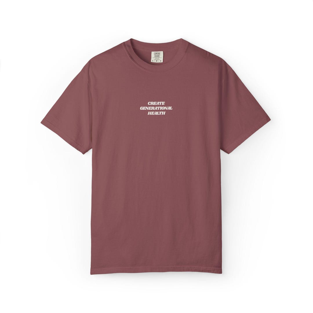 Create Generational Wealth T-shirt | Minimal Text Chest Print - Etsy