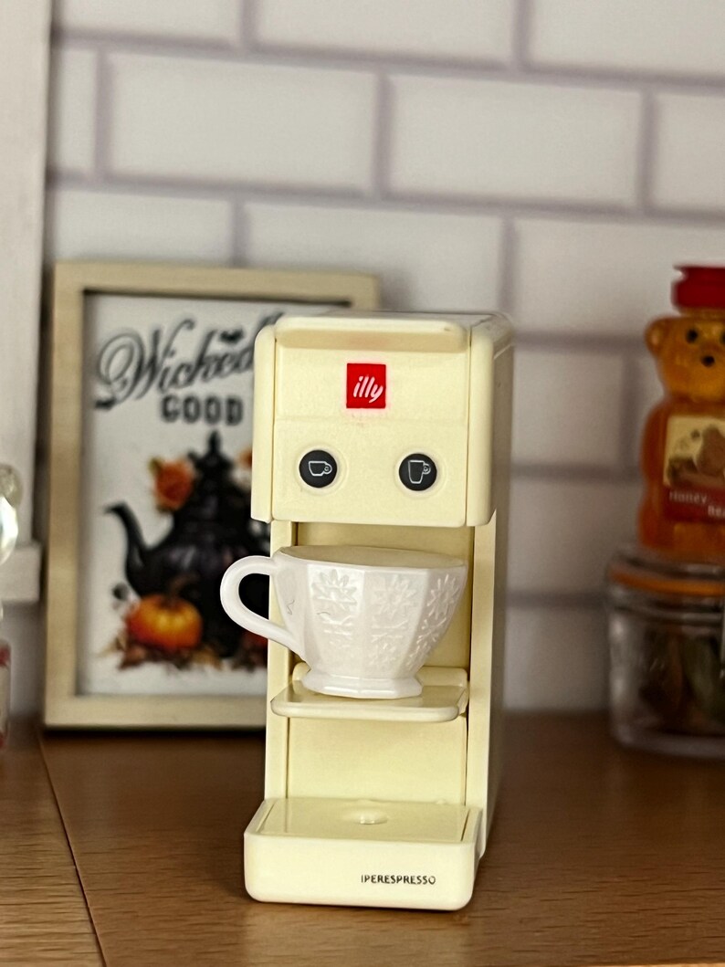 1:6 Scale Dollhouse Y3.3 Iperespresso Coffee Pod Machine - Etsy