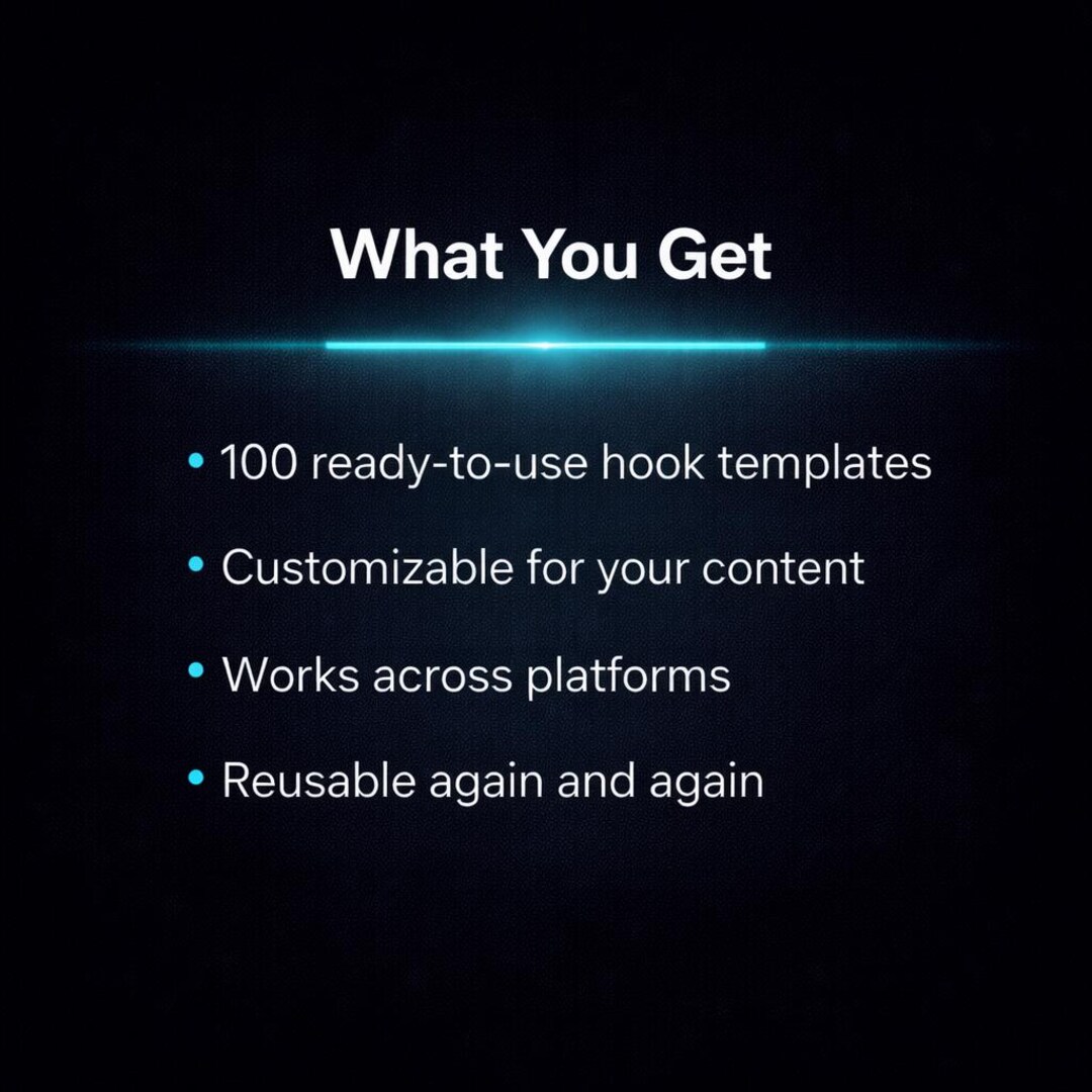 100 Viral Hook Templates | Social Media Content Creation (PDF Download ...